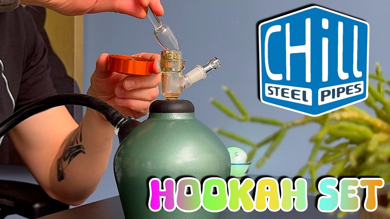 Chill Steel Pipe Upgrade: Meet the Chill Hookah Set – Great White North VC