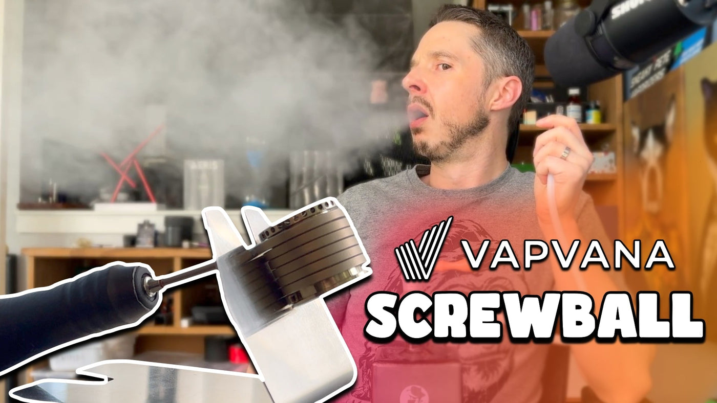 VapVana Screwball Ball Vape — Titanium Hybrid Power & Precision – Great ...